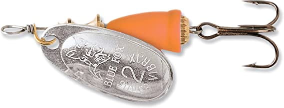 Blue Fox Classic Vibrax Silver/Red 60-60-113 - Walmart.com