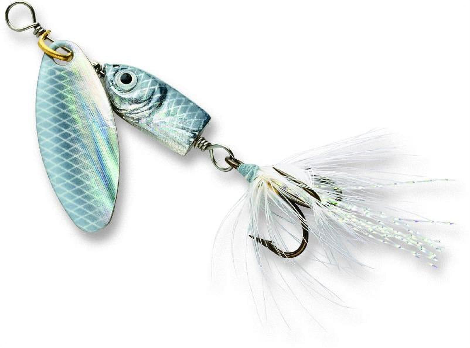 Blue Fox Fishing Lure BFFS1BSD Flash Spinner 1/8 oz Blue Shad - Walmart.com