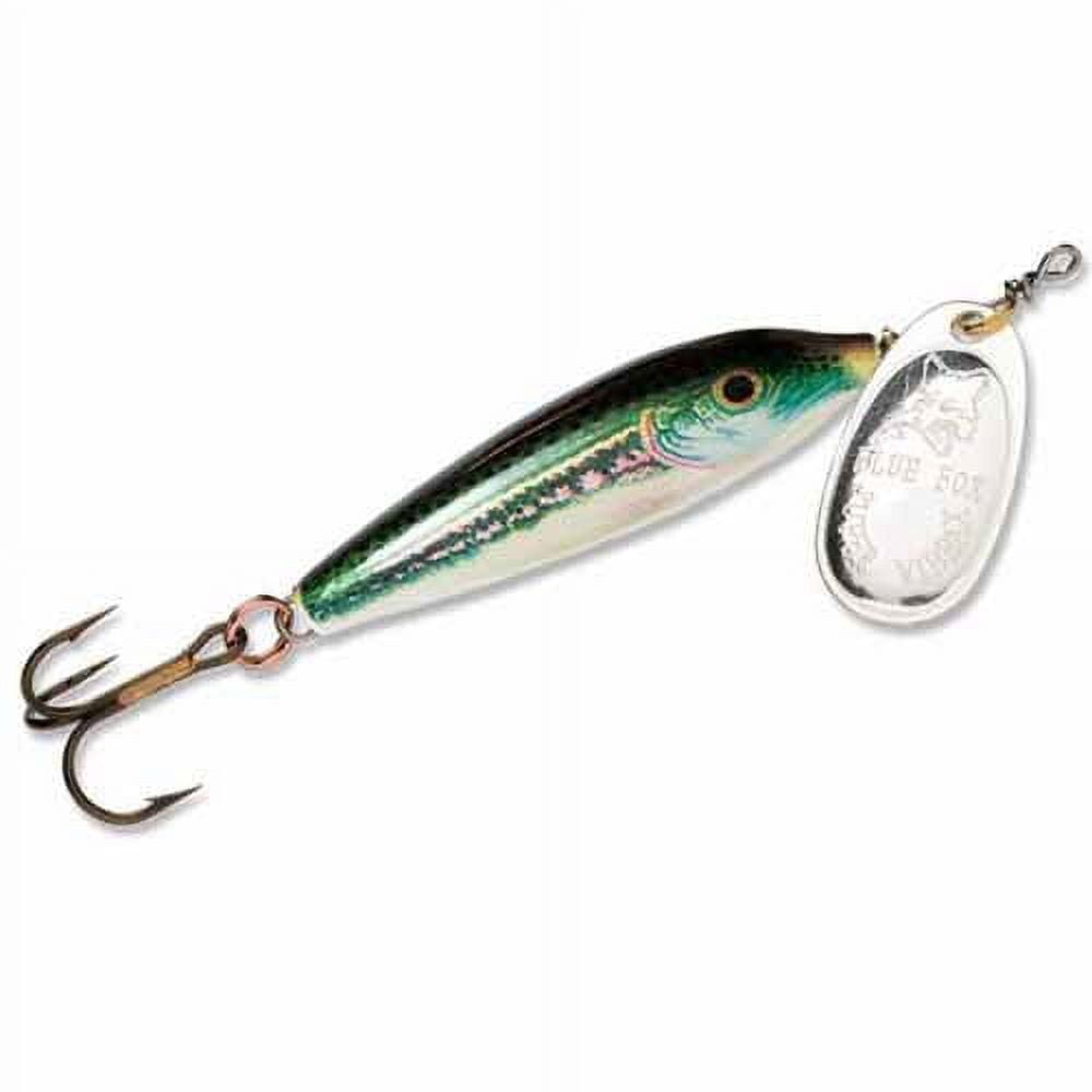 Blue Fox Rattlin' Pixee Spoon Fishing Lure 1/2oz Holographic Silver ...