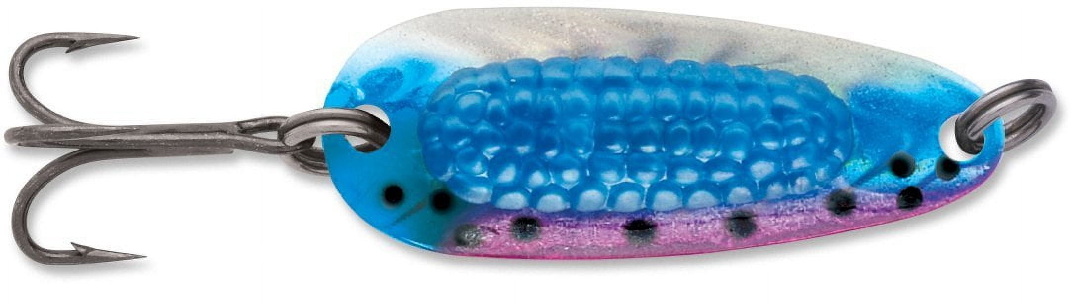 Blue Fox Rattlin' Pixee Spoon, 7/8 oz, Holographic, Rainbow/Blue ...