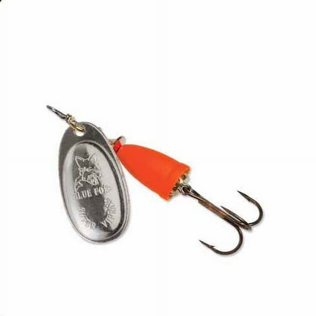 Blue Fox Size 3 Vibrax Minnow Spin Fishing Lure 3/16 oz Minnow/Silver ...