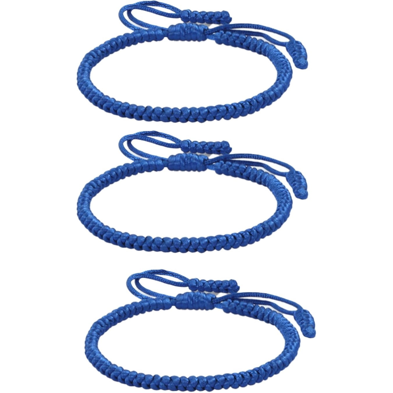 Blue Friendship Bracelets for Women,3Pcs Blue Rope Knots Friendship ...
