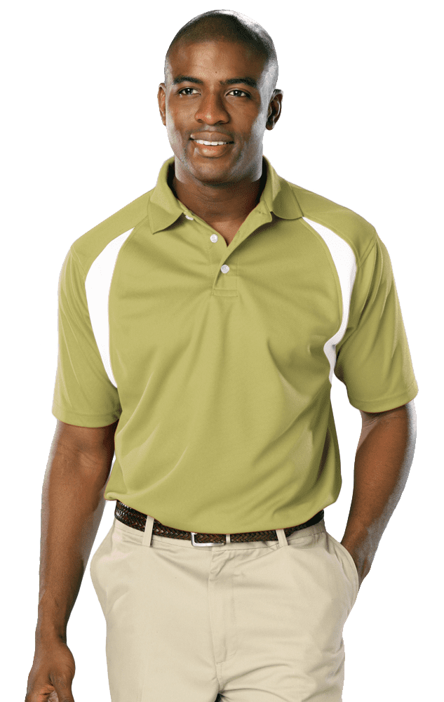 Blue Generation BG-7223 - Men's Raglan Wicking Polo (6X-Large, Vegas ...