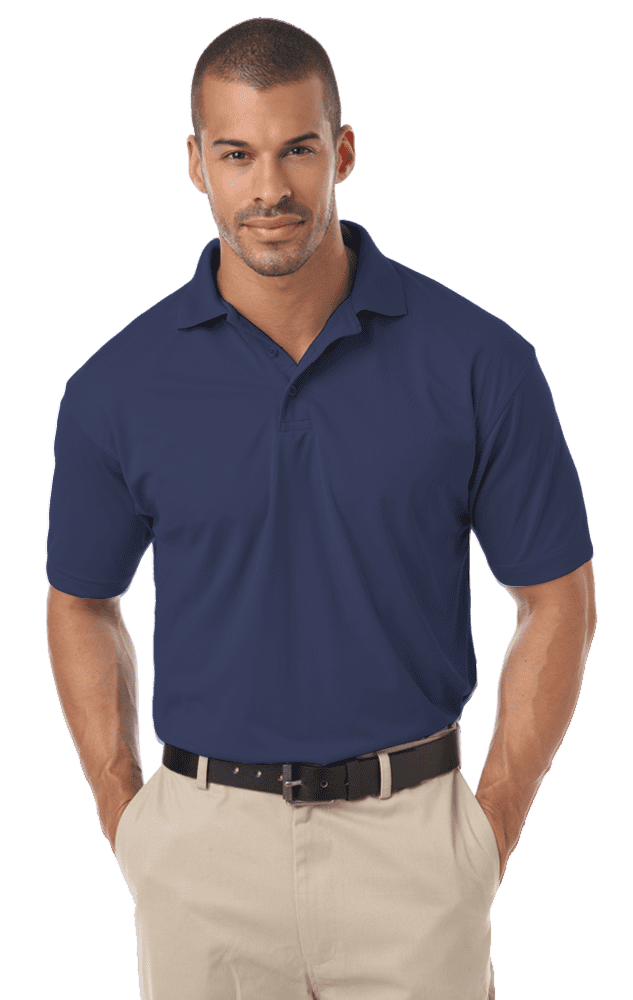 Blue Generation Men's 1051 IL-50 Pocketless Polo Shirt - Walmart.com