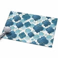 Blue Geometric Moroccan Entryway Rug 2x3ft Washable Non Slip Bathroom ...