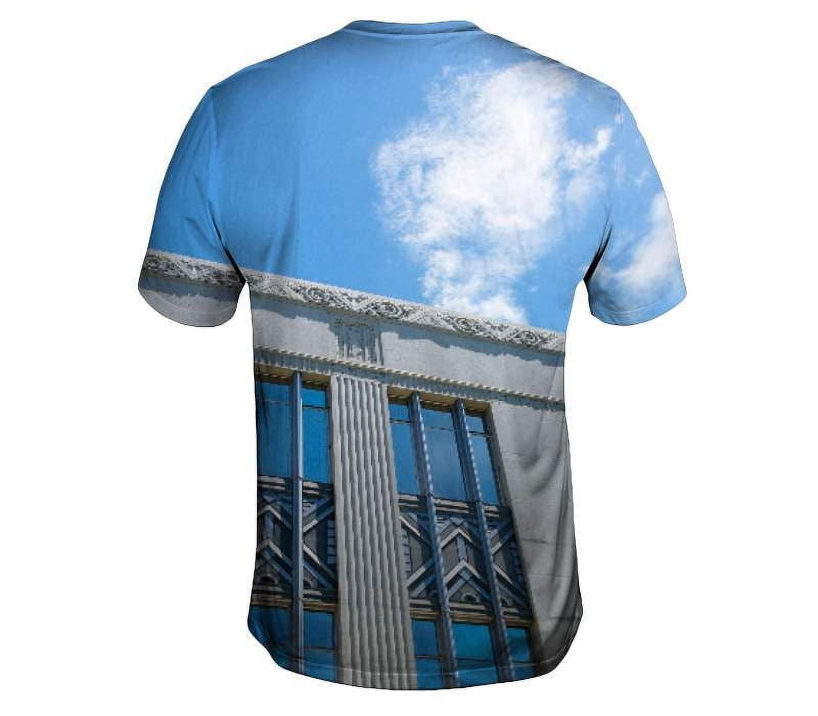 Blue Glass Blue Sky Mens T-Shirt All Over Print - Walmart.com