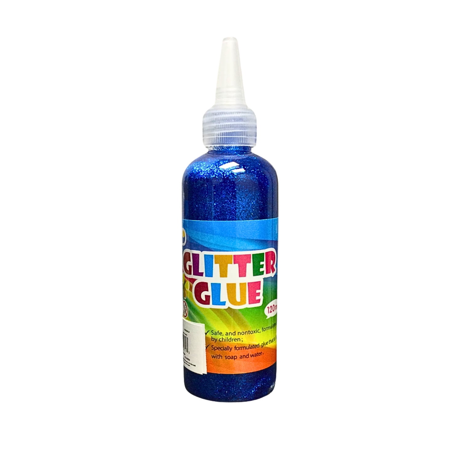 Blue Glitter Glue - 120ML (Each) - Walmart.com