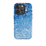 Blue Glitter Phone Case Compatible with iPhone 11 to 16 Pro Max ...