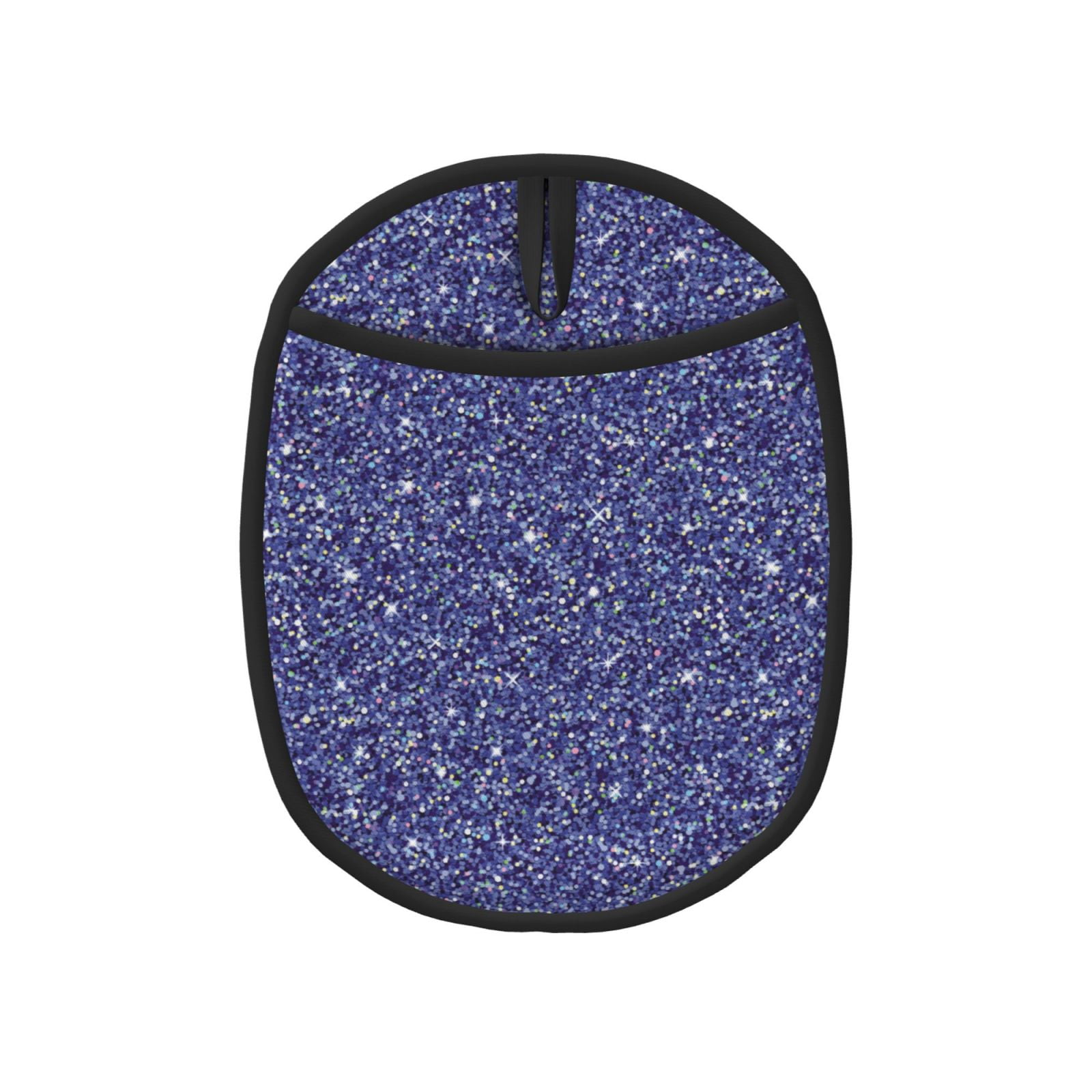 Blue Glitter lightning J Pot Holders for Kitchen - Heat Resistant Oven ...