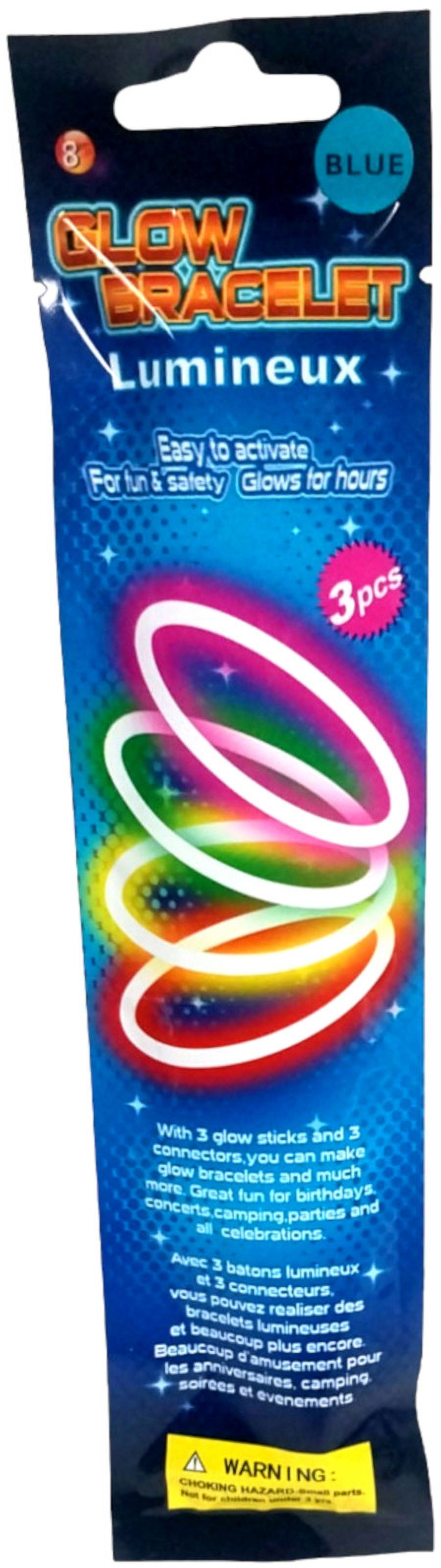 Blue Glow Stick Bracelets - Walmart.com