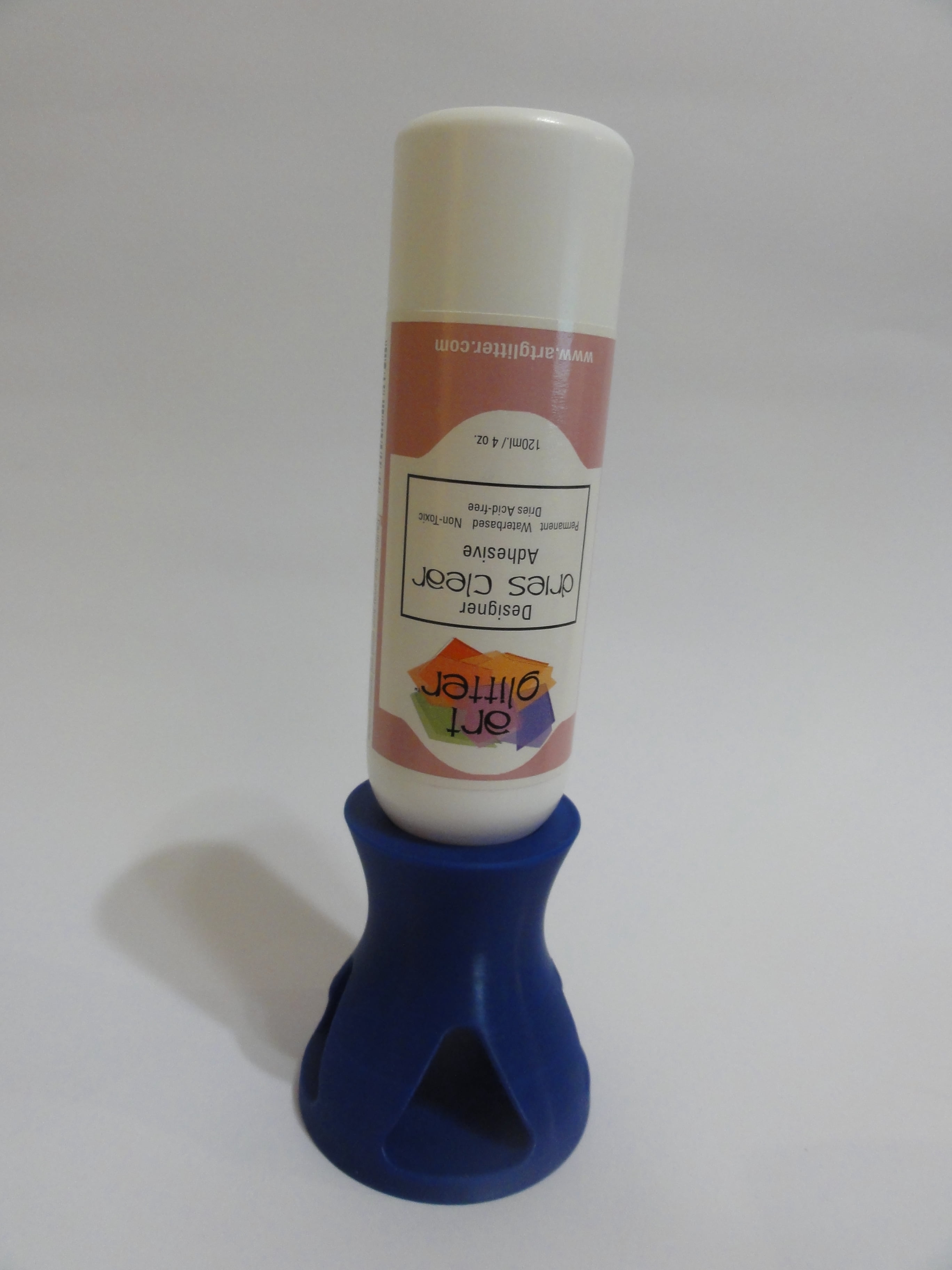 Blue Glue Holder/Glue Stand for Most Squeeze Bottles - Walmart.com