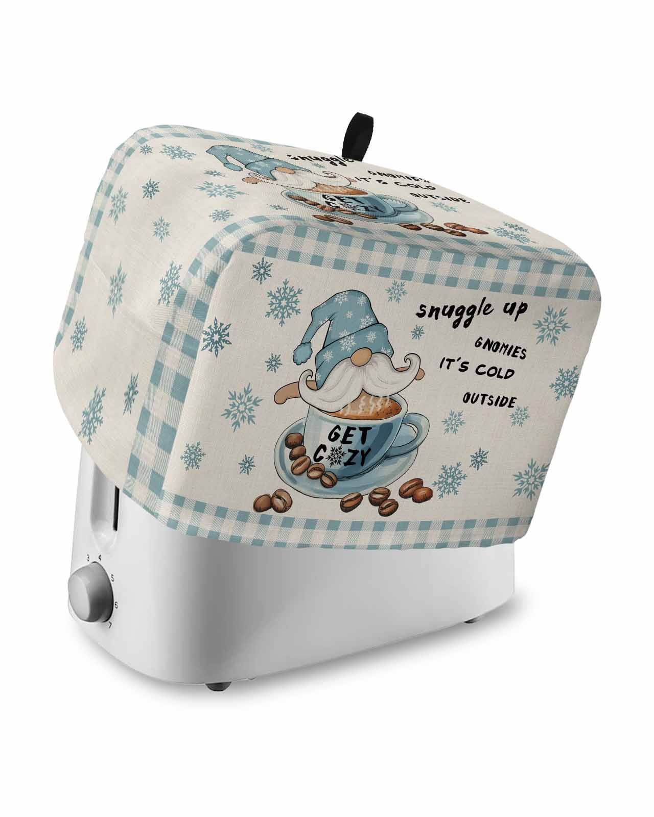 Blue Gnomes Toaster Cover 2 Slice, Small Kitchen Appliance Covers ...
