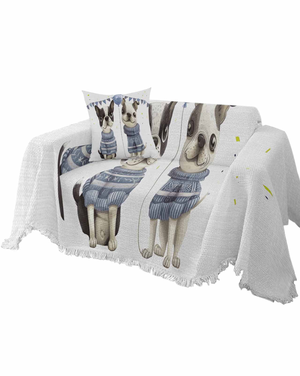 Blue Gogs Sofa Couch Covers for Dogs,Washable Sectional Couch ...