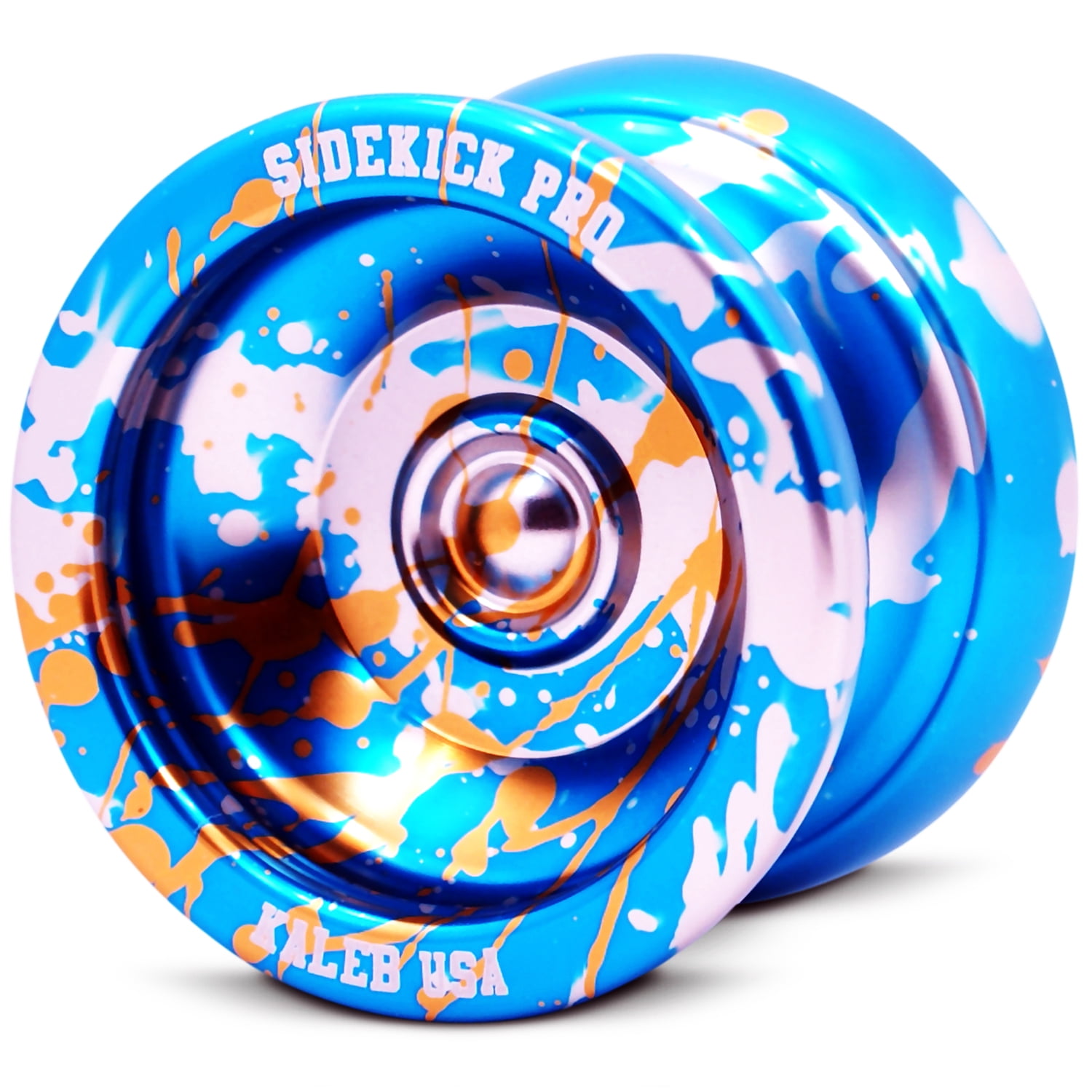 Blue, Gold & Silver Splashes Unresponsive Professional Sidekick Pro ...