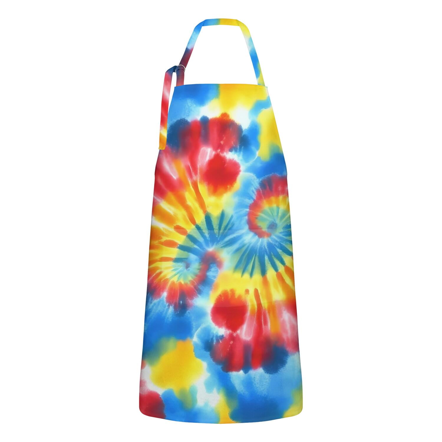 Blue Gold Wave Marble Pattern Apron-Garden Aprons for Women with ...