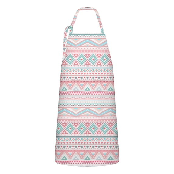 Blue Gold Wave Marble Pattern Apron-Garden Aprons for Women with ...
