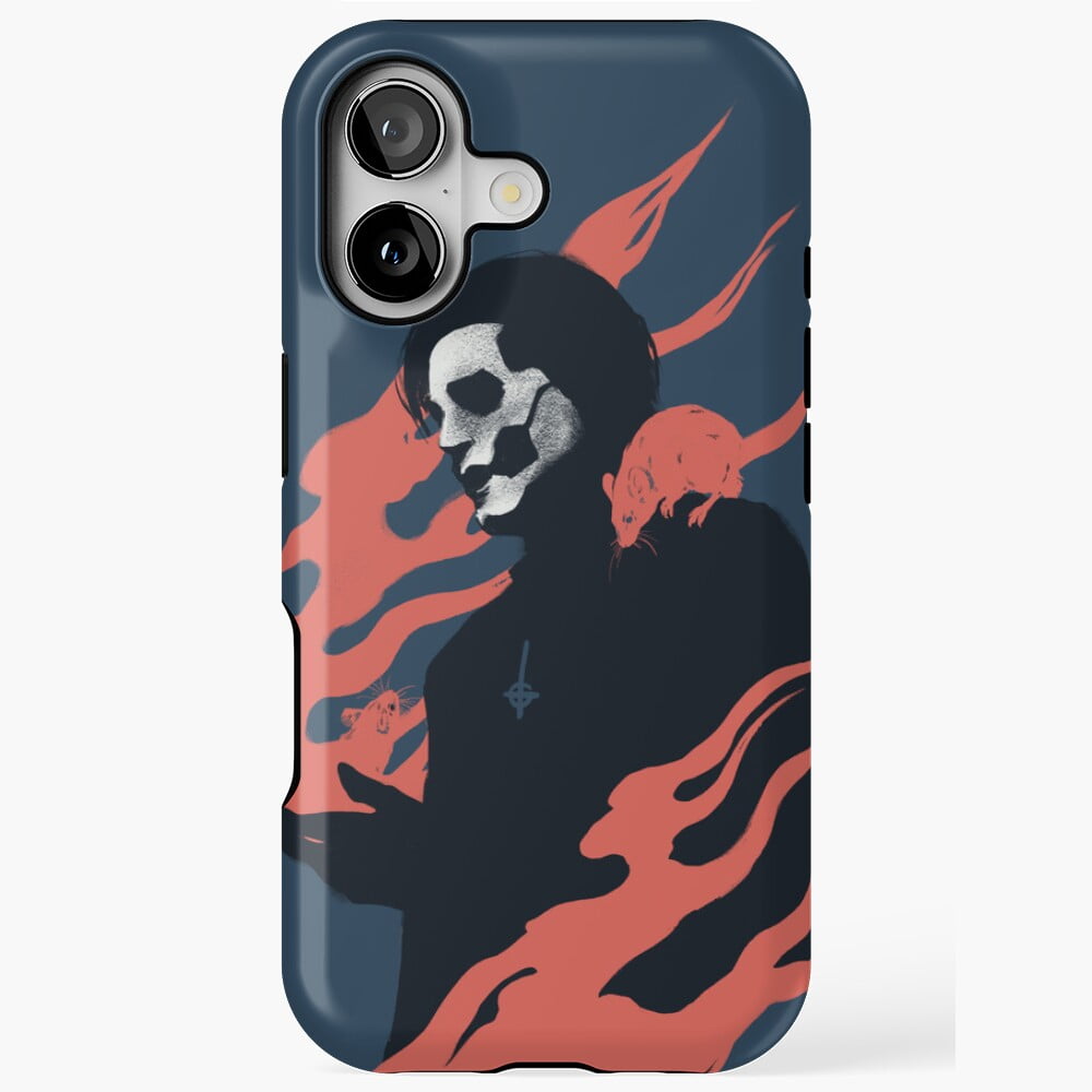 Blue Gothic Priest Universal Phone Case for iPhone 11–17 Pro Max ...