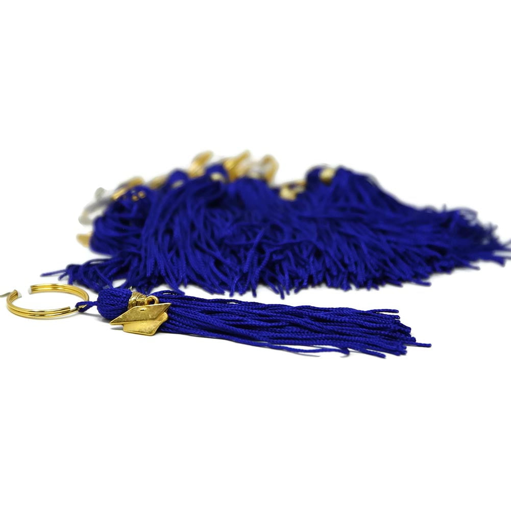 Blue Grad Tassel Key Chain - Party Favors - 12 Pieces - Walmart.com
