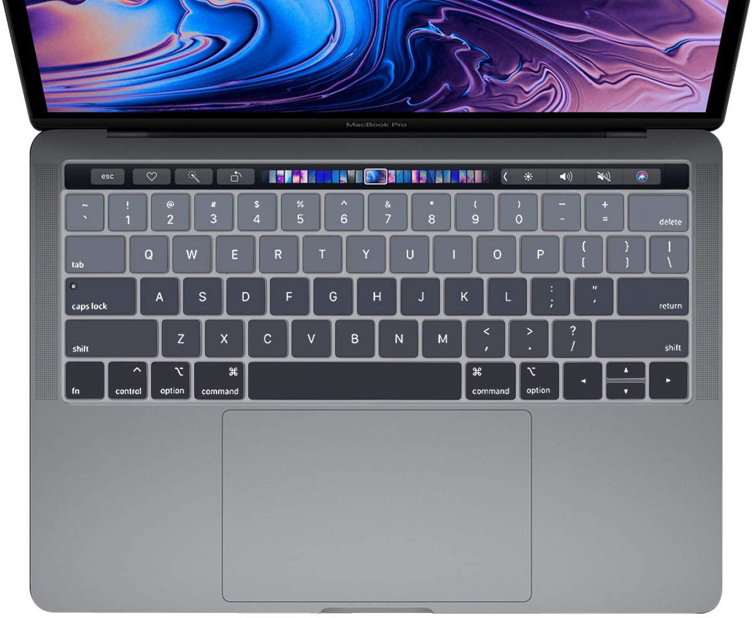 Blue Gradient Keyboard Cover Ultra Thin Keyboard Protector Skin for ...