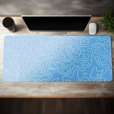 TSV Big Cloth Extended Gaming Mouse Pad Mat (31.5x11.8in), Large Desk ...