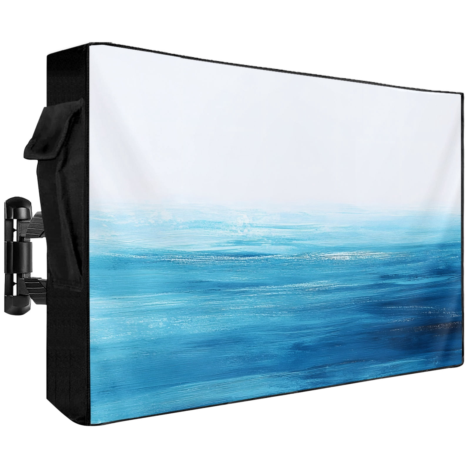 Blue Gradient Outdoor TV Cover 48 to 50 inch Ocean Abstract Sea level ...