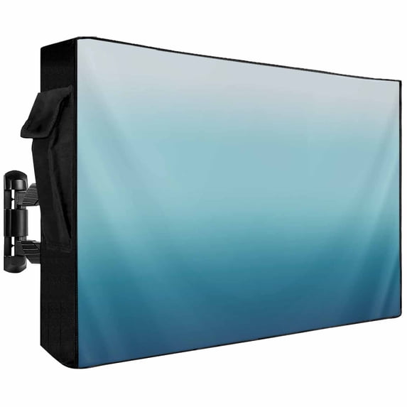 Blue Gradient Outdoor TV Cover 70 to 75 inch Waterproof Dustproof TV ...