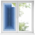 Blue Gradient Squares Window Privacy Film, Softness Layers Zen ...
