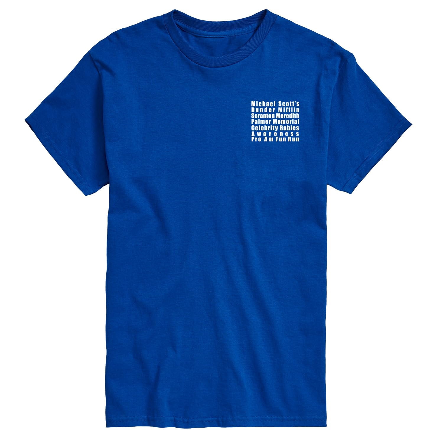 Blue Graphic T-Shirt Featuring Fun Run Theme for Casual Wear - Walmart.com