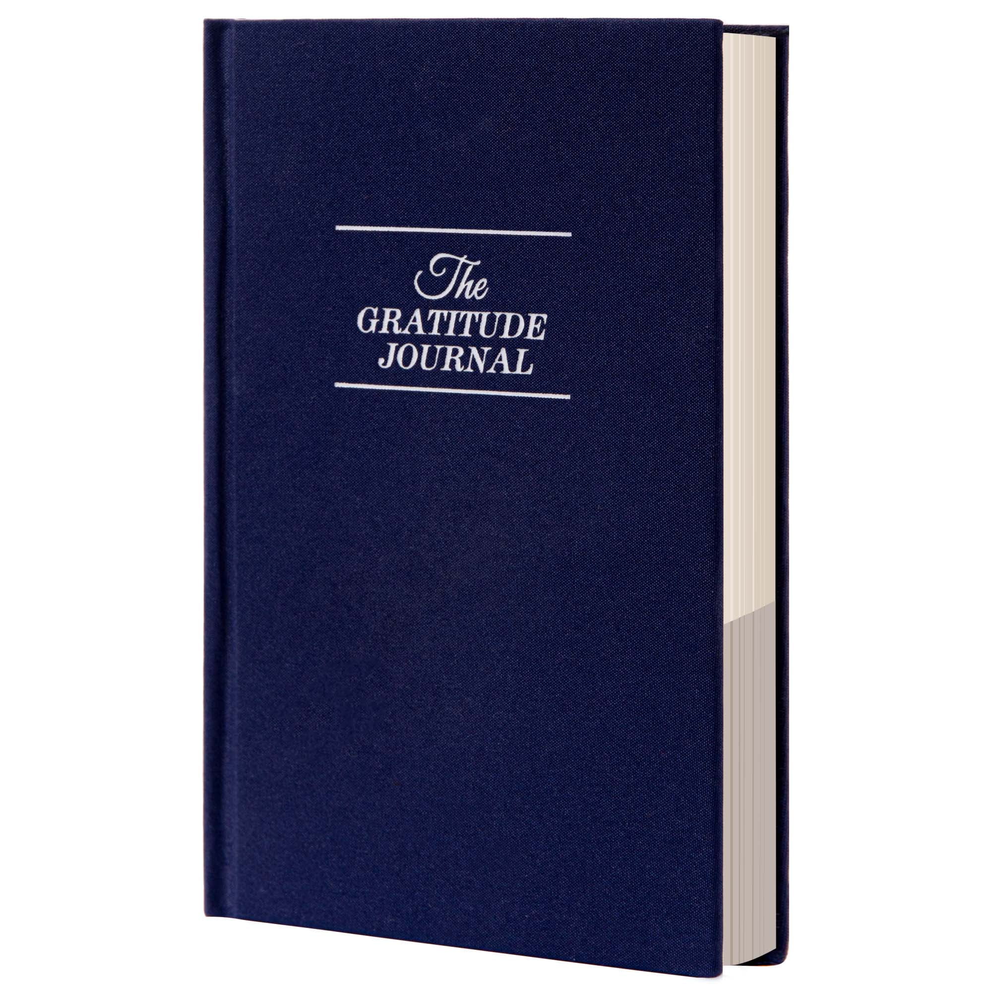 Blue Gratitude Journal, Daily Journal for Self-Care, Inspirational ...