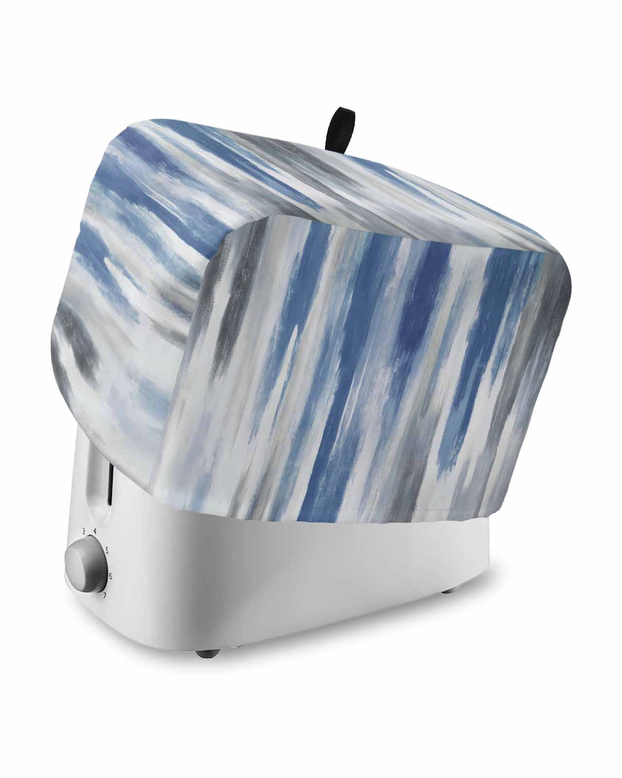 Blue Gray Toaster Cover 4 Slice, Large Kitchen Appliance Covers, Modern ...