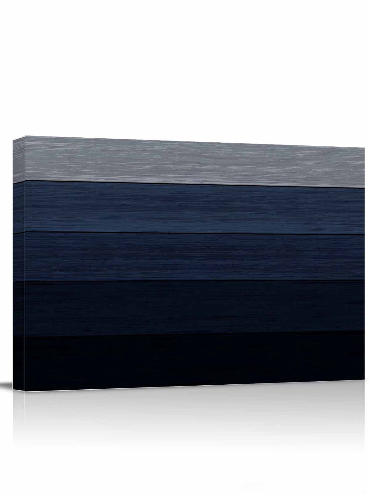 Blue Gray Wall Art for Living Room,Canvas Picture Wall Decor for ...