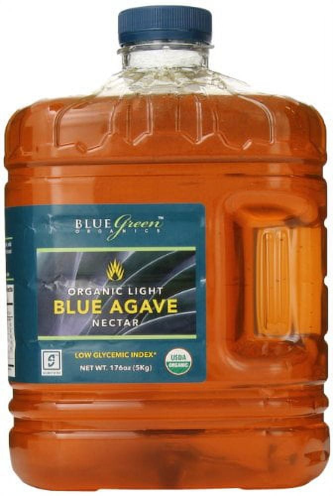 Blue Green Agave Organic Nectar, Pure Natural Food Liquid, Light Blue ...