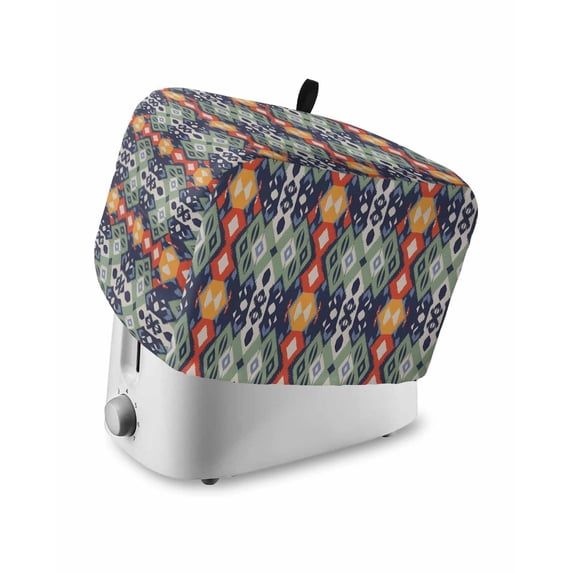 Blue Green Boho Toaster Cover 2 Slice, Small Kitchen Appliance Covers ...