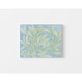 Blue Green Botanical Horizontal Wall Art Print Grandmillennial Wall ...