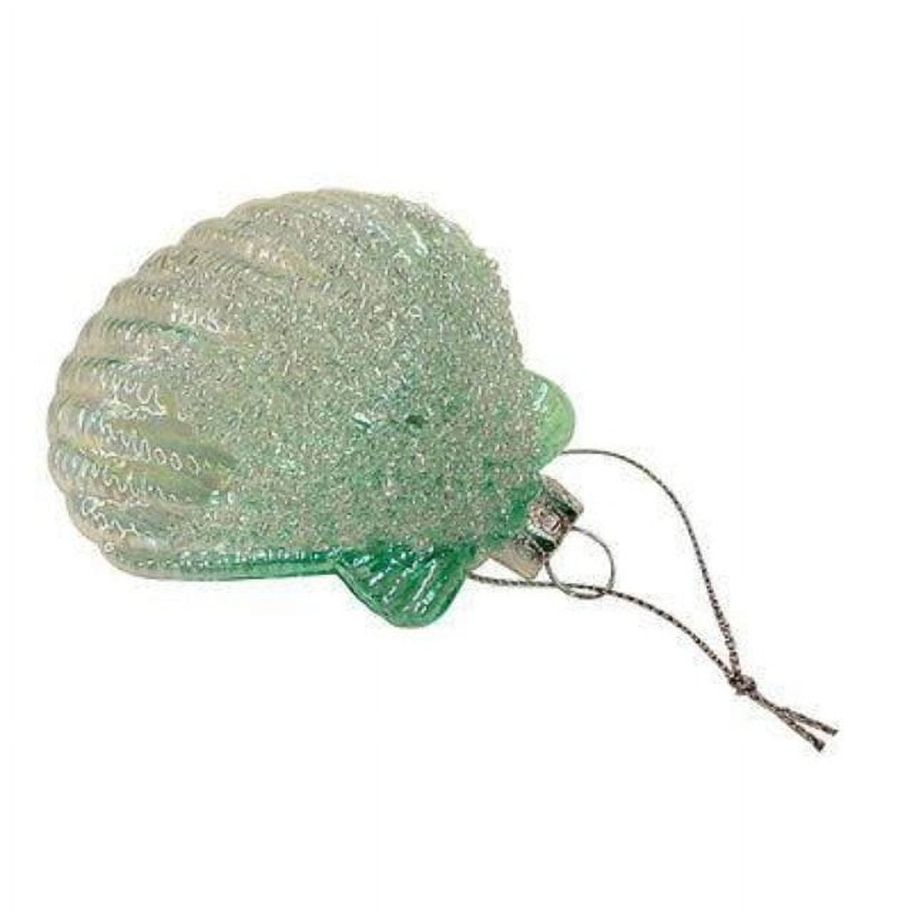 Blue Green Pectin Shell Ornament - Walmart.com