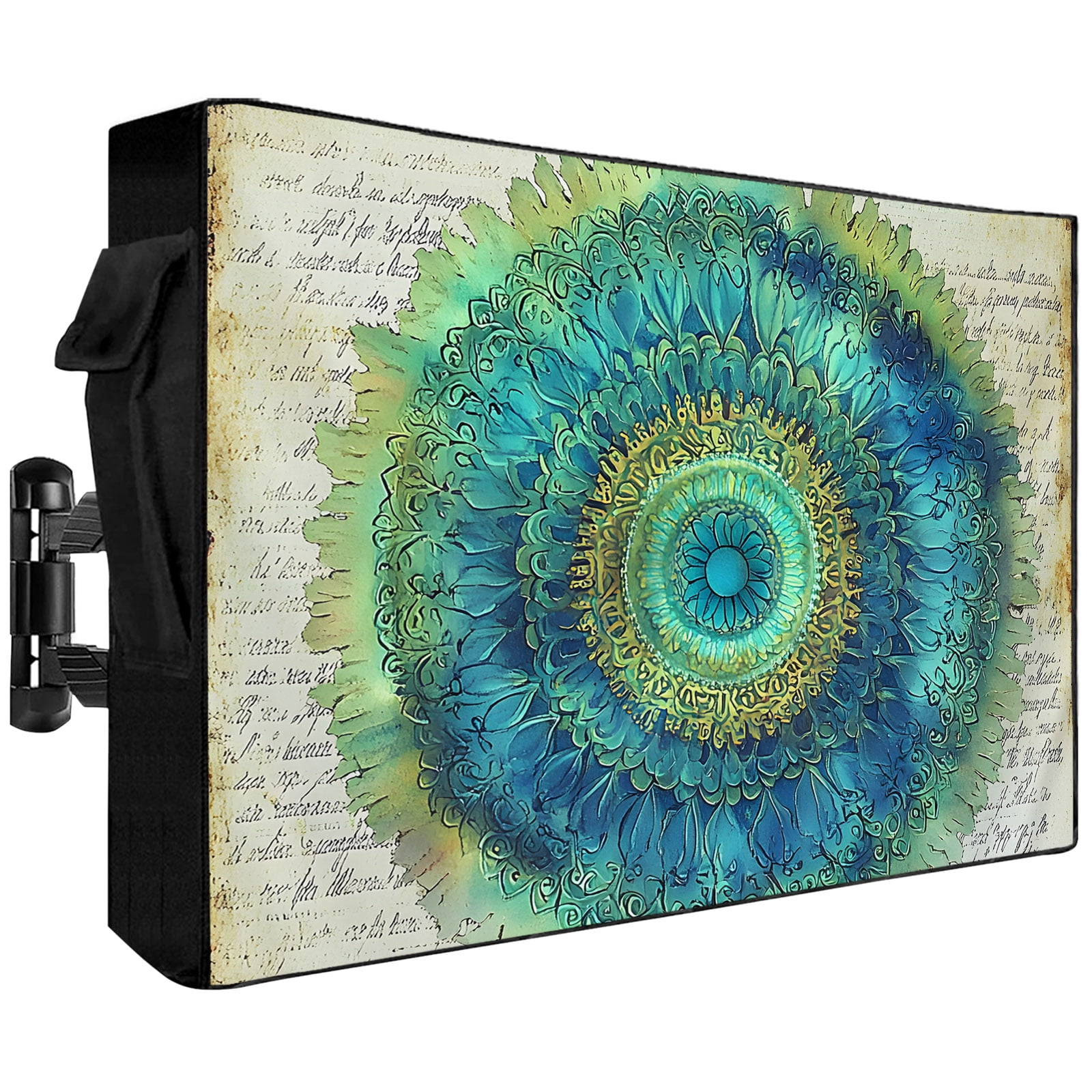 Blue Green Seagrass Outdoor TV Cover 48 to 50 inch Vintage Art ...