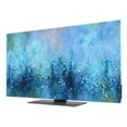 Blue Green TV Cover for 24 Inch Screen, Stretch Fabric Dustproof TV ...