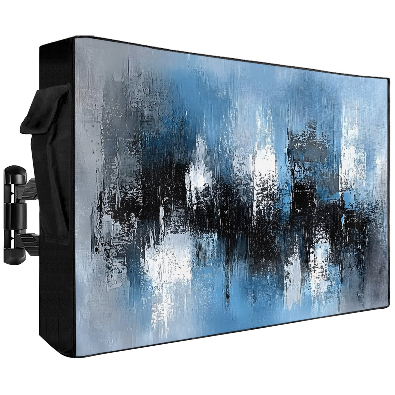 Blue Grey Black Outdoor TV Cover 30 to 32 inch Smear Street Graffiti ...