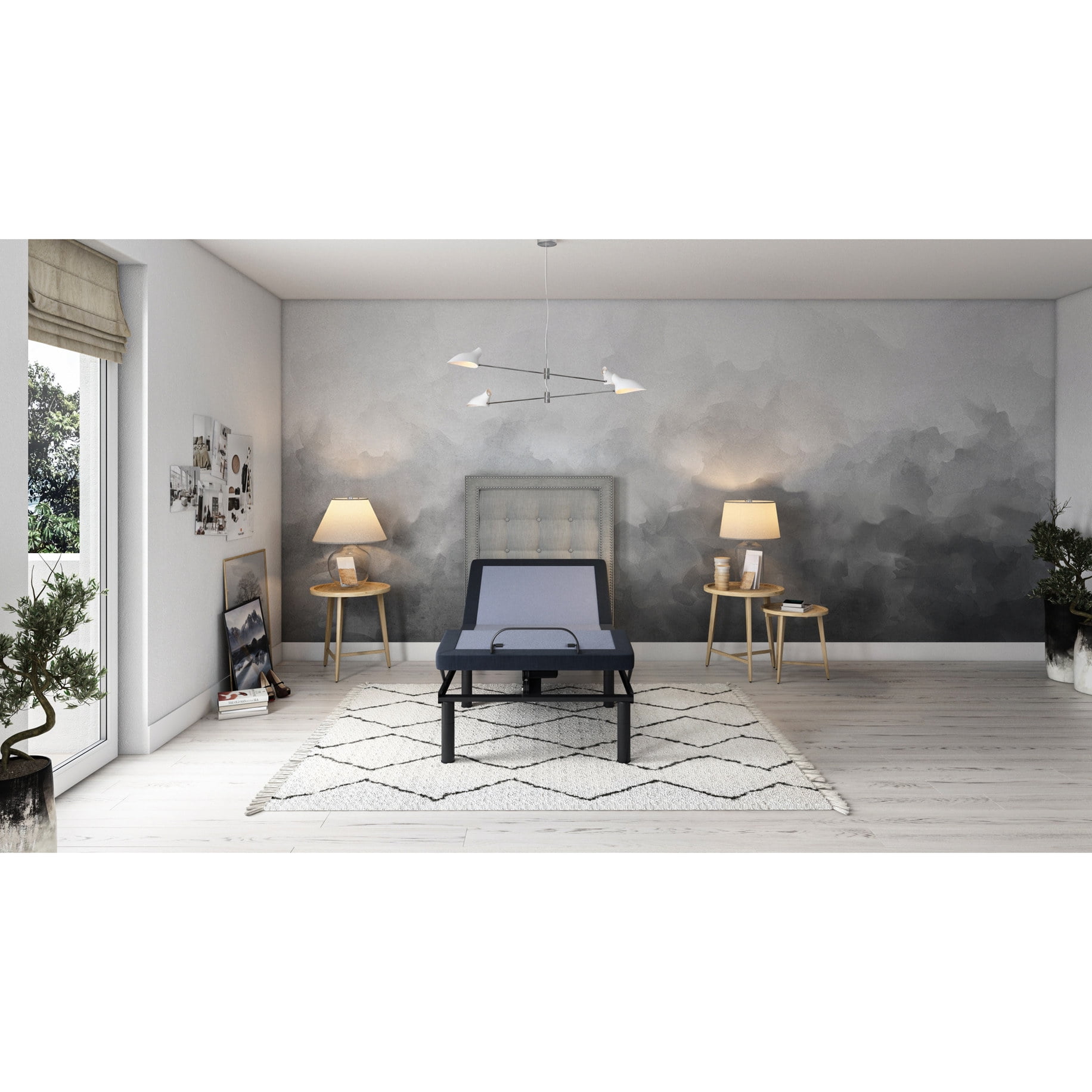 Blue+Grey Steel Twin XL - 3 Preset Positions - Home Theater Use - Under ...