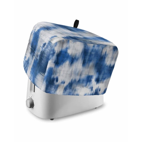 Blue Grey Toaster Cover 2 Slice, Small Kitchen Appliance Covers, Modern ...