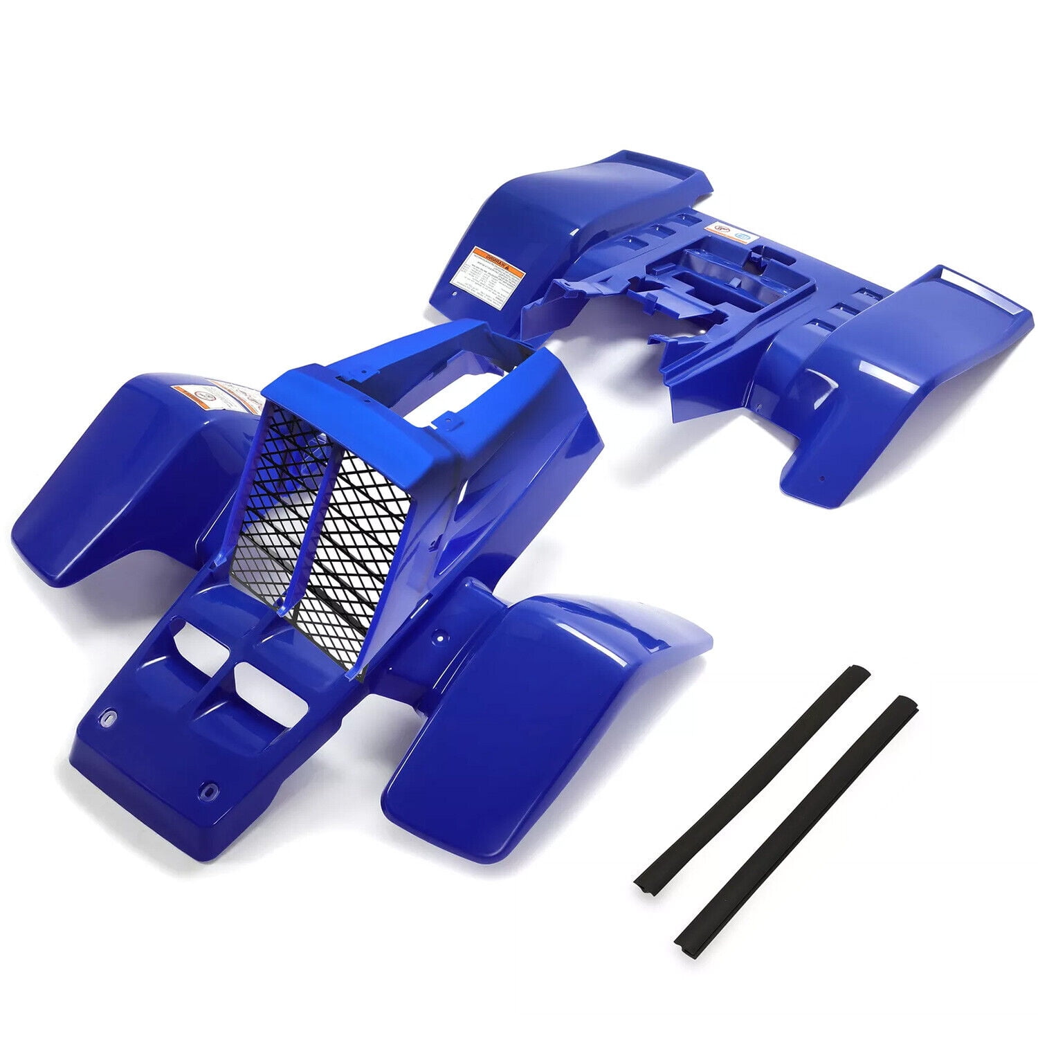 Blue Grille Front & Rear Fenders + Gas Tank Plastics Kits For Yamaha ...