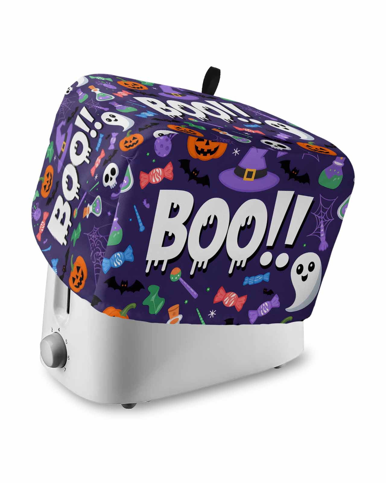 Blue Halloween Toaster Cover 2 Slice, Small Kitchen Appliance Covers ...