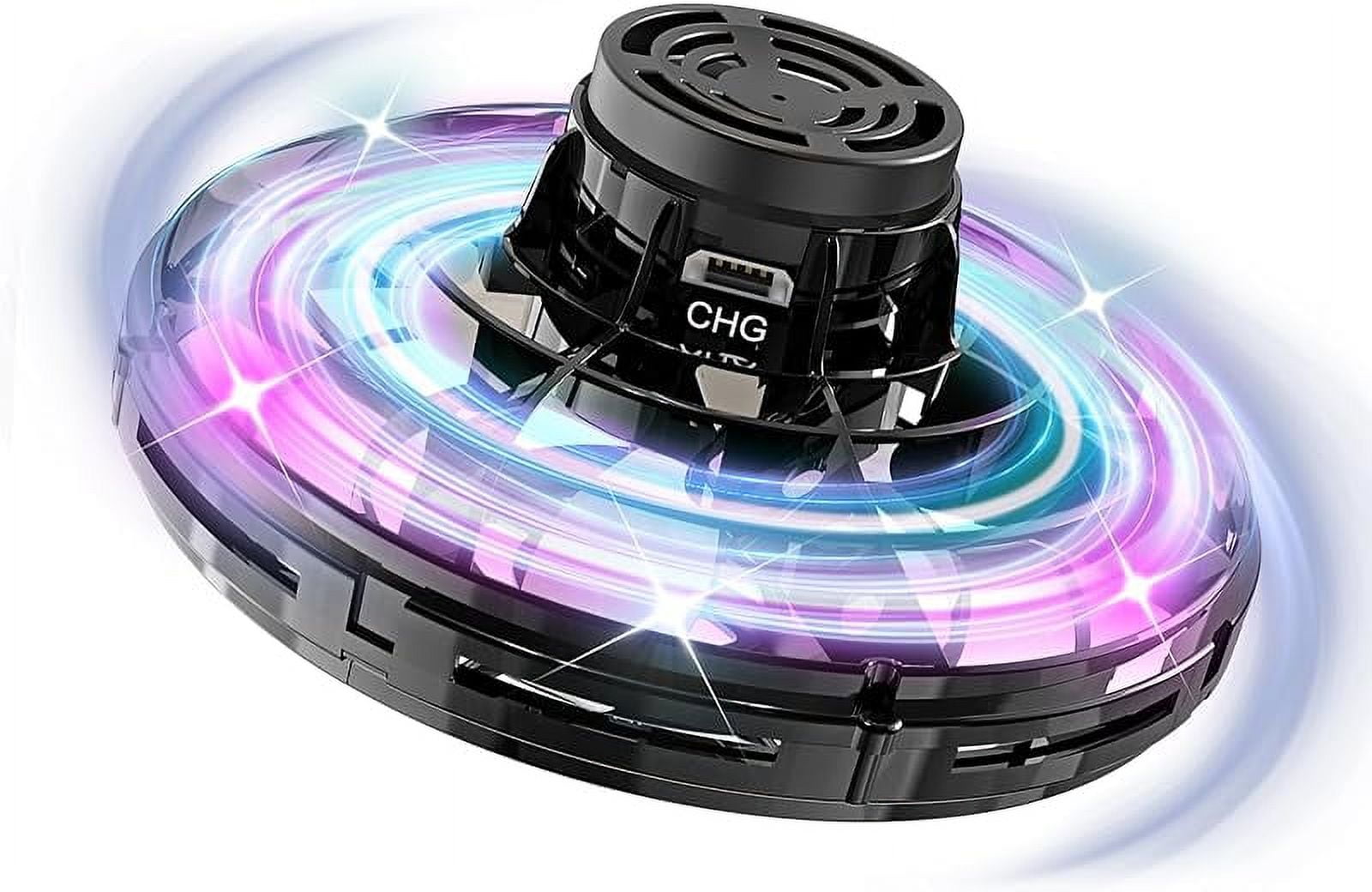 Blue Hand Operated Mini Drones for Kids, Cool Magic UFO Flying Orb Ball ...