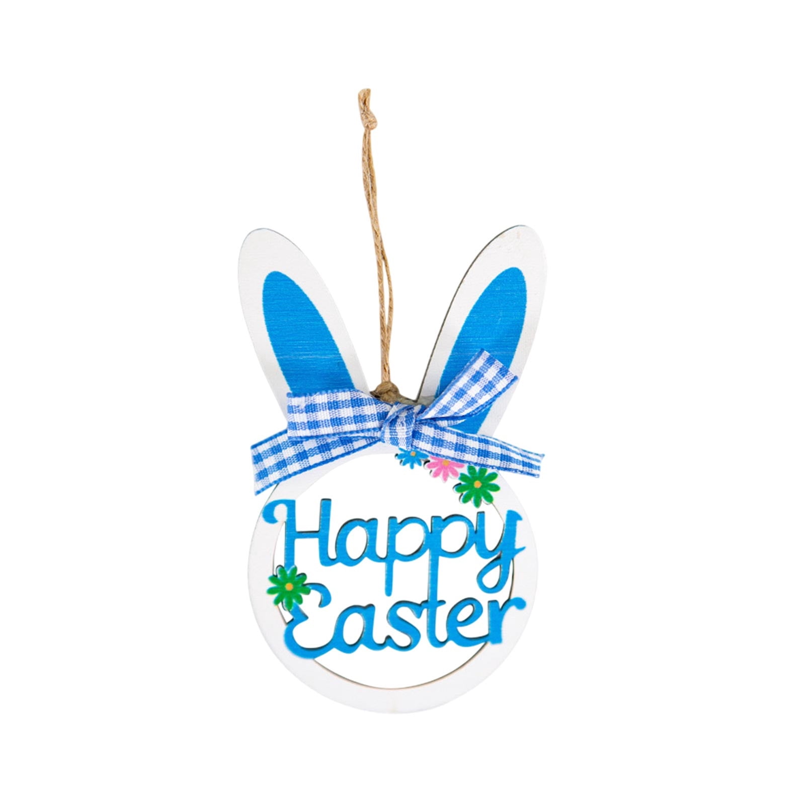 Blue Handcrafted Wooden Animal Figures For Spring Festival Decorations ...