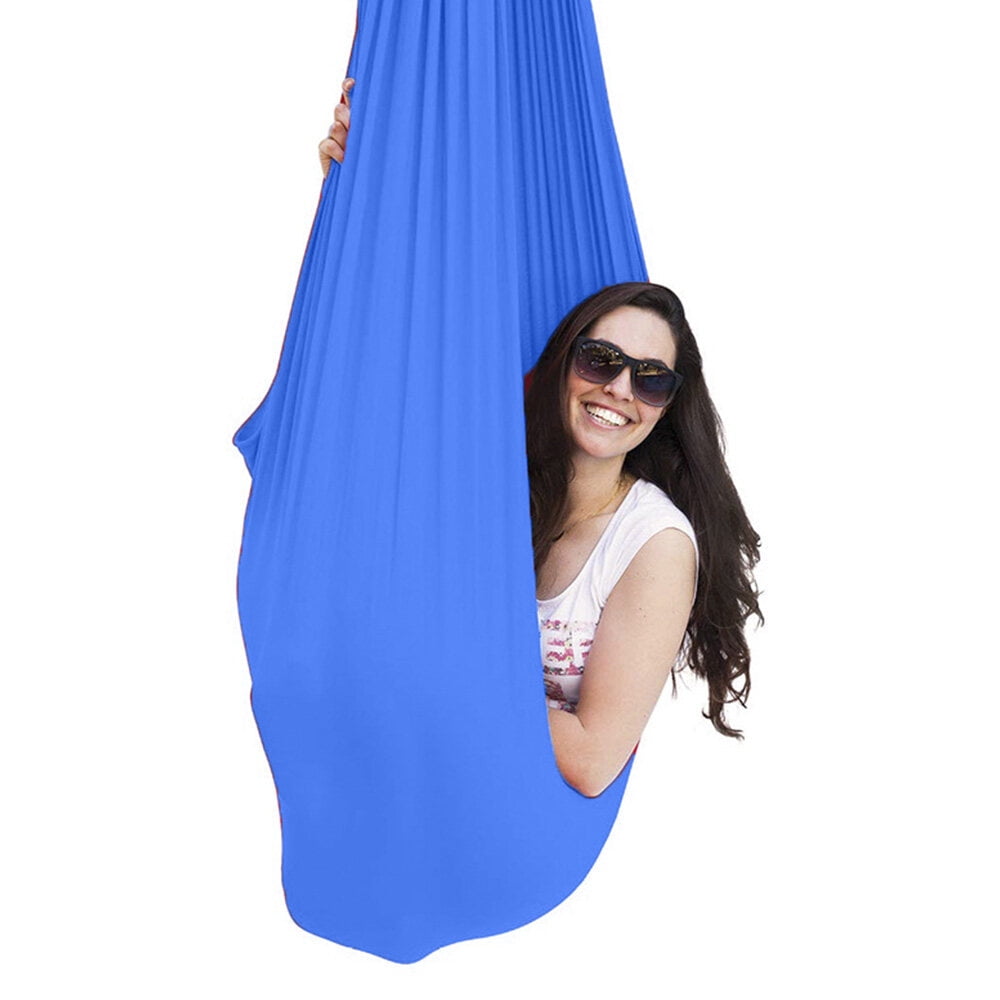 Blue Hanging Sensory Training Relieves Autistic Indoor Swing Children ...
