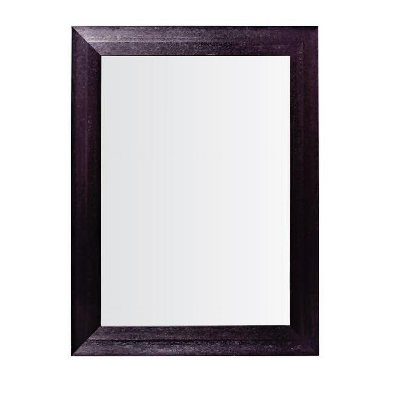 Blue Harbor 32585 Wood Texture Finish Mirror - Black - 20 x 28 in ...