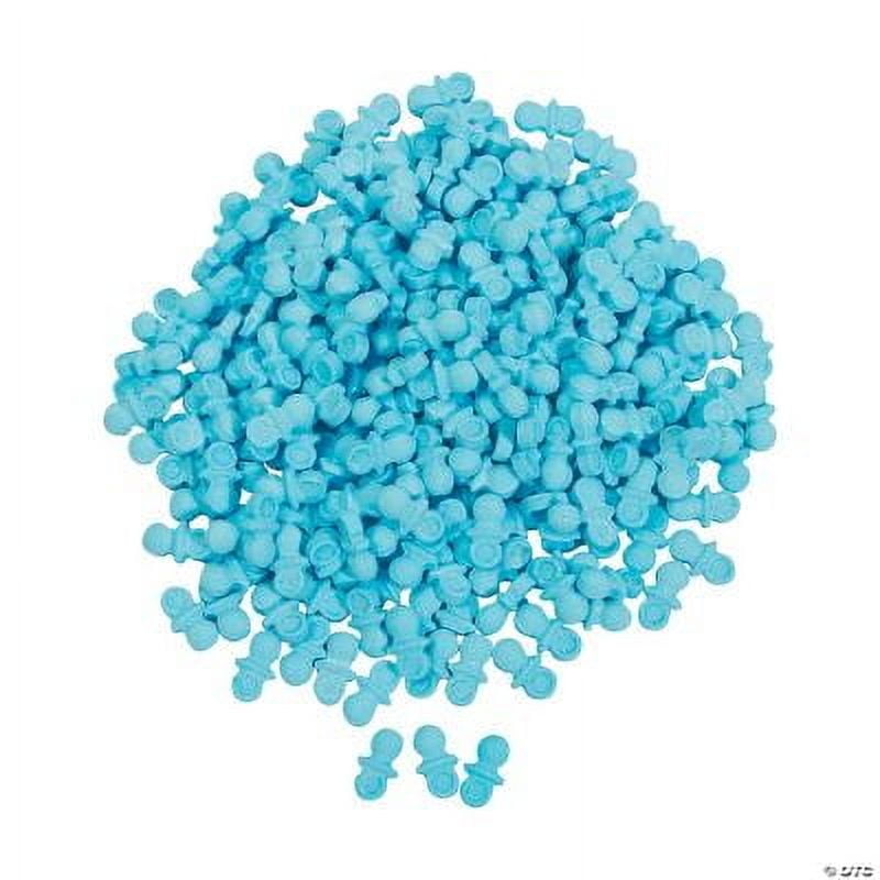 Fun Express Blue Hard Candy Pacifiers, 1lb 608 Pieces Baby Shower ...