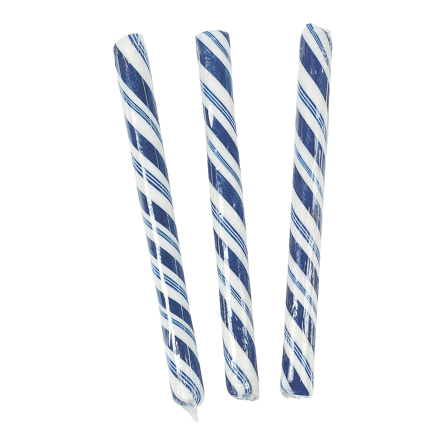 Blue Hard Candy Sticks, 80 Pieces, Individually Wrapped, Candy Buffet ...