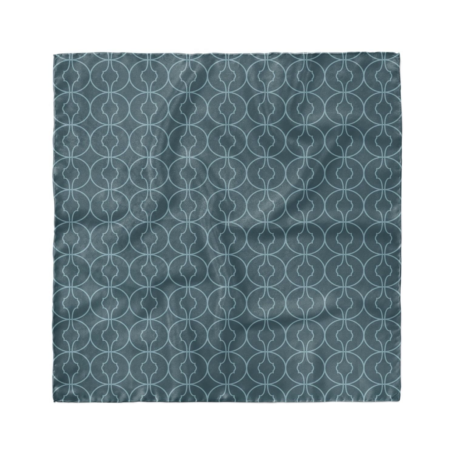Blue Head Scarf, Moroccan Inner Details, Head Wrap, 3 Sizes, by ...