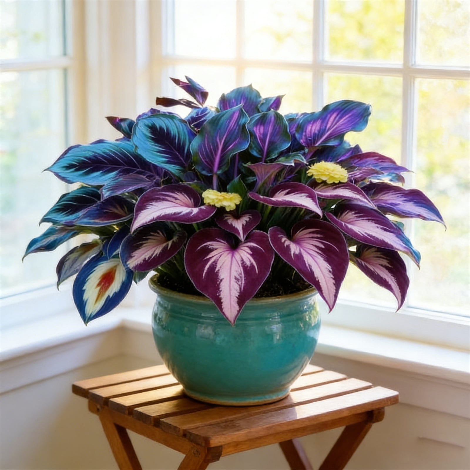 Blue Heart-Bulbs For Planting - Premium Garden Stakes Perfect For Yard ...